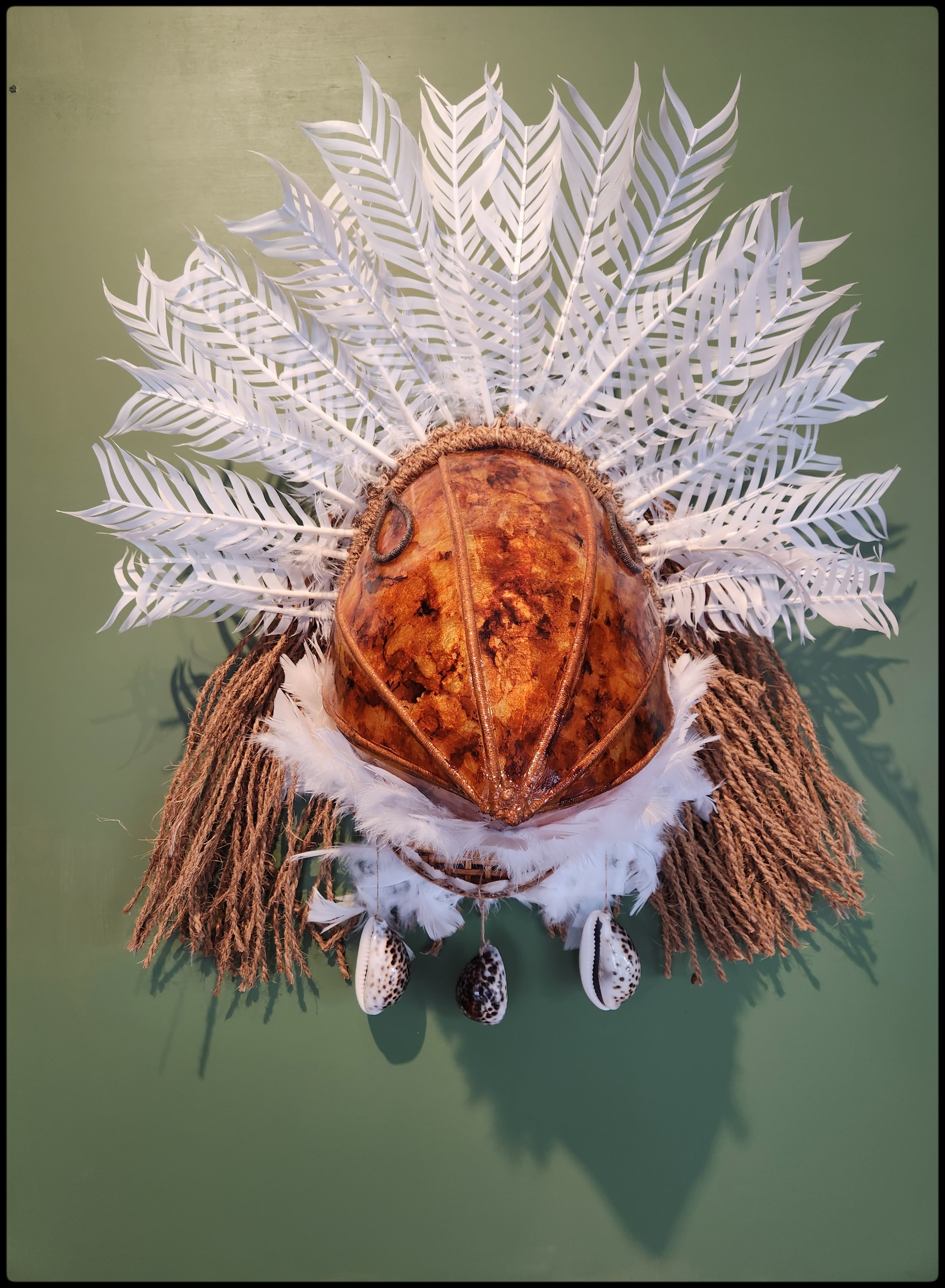 Toby Cedar "Beizam" (Shark Totem Mask) | ninbella.art