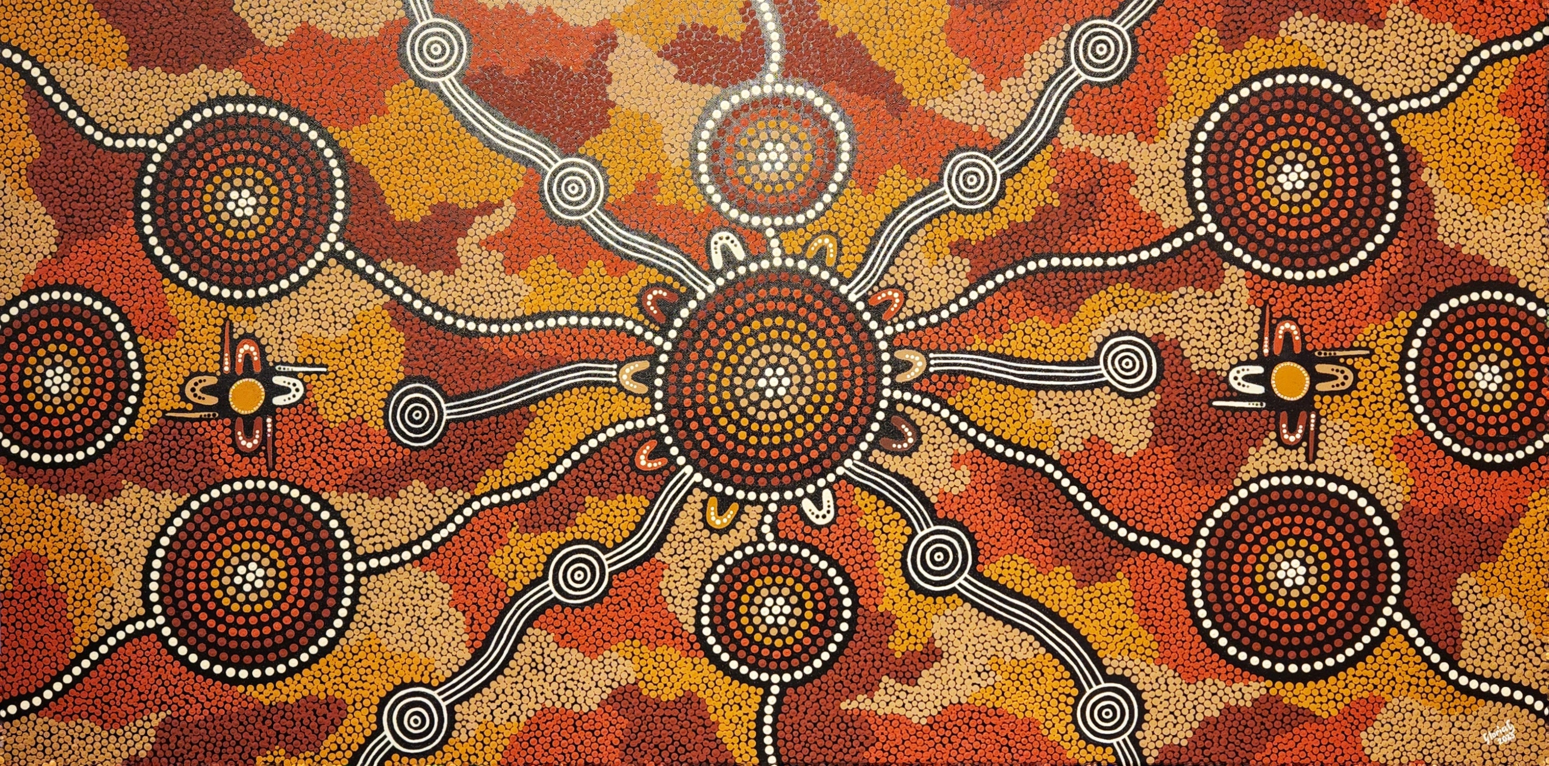 Ancient Aboriginal Dot Art